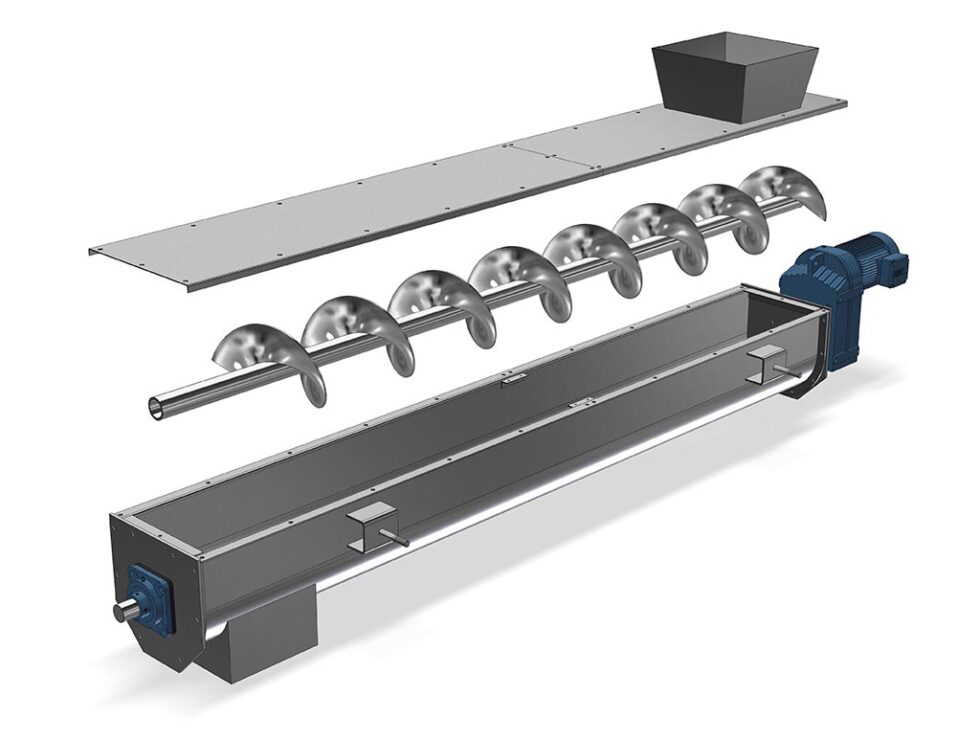 Convoyeur à vis avec âme | || Vis Sans Fin